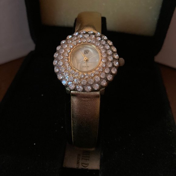 Elizabeth Taylor | Jewelry | Elizabeth Taylor Watch Vintage New In Box ...